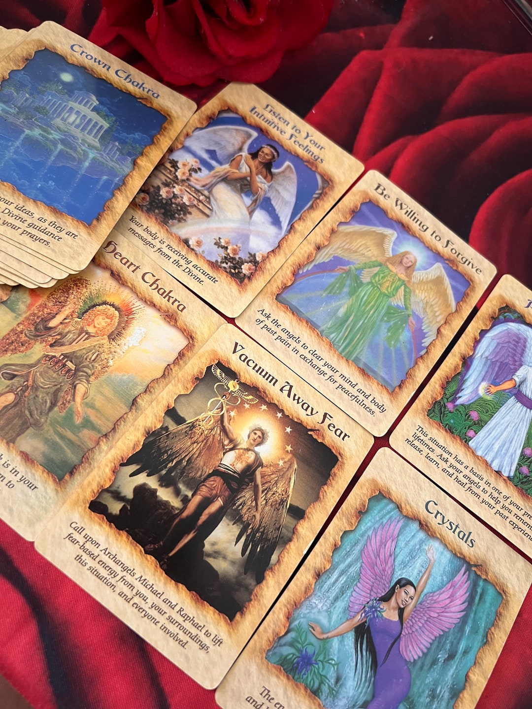 Angel Therapy Guidance/advice Cards (same Day 6 Cards PULL ONLY) (read ...