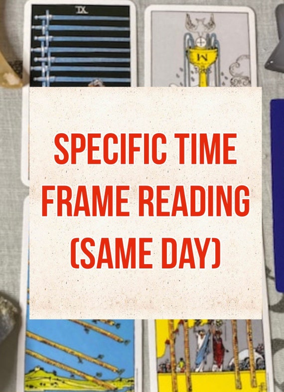 Specific Time Frame Reading same Day - Etsy