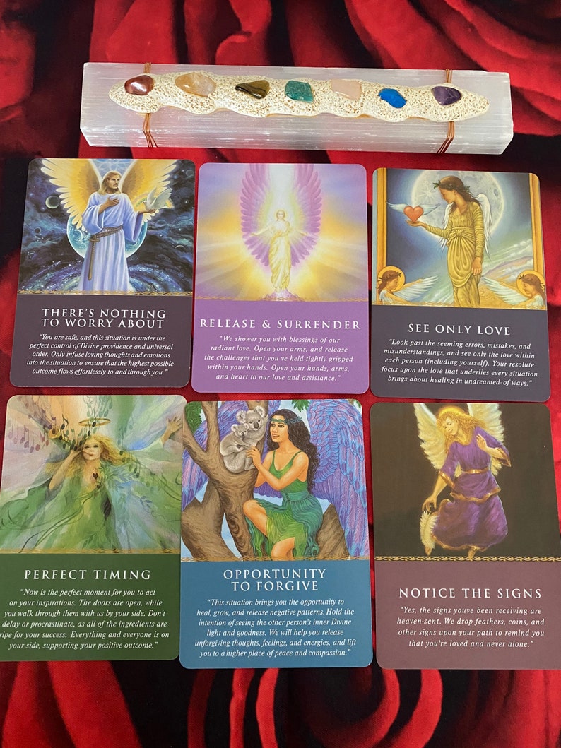Daily Guidance From Your Angels (same Day 6 Cards PULL ONLY) (read ...