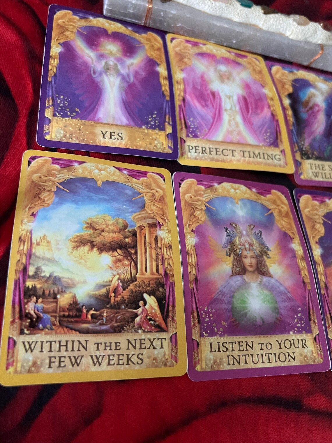 Angel Answers Advice Guidance Card Pull (same Day 6 Cards PULL ONLY ...
