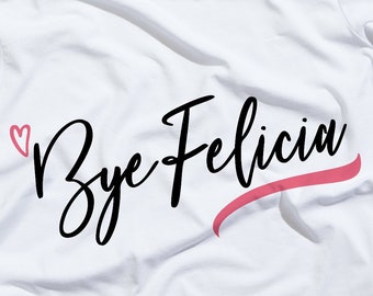Bye felicia card | Etsy