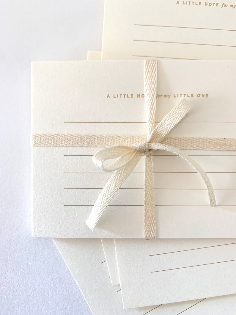 Minimal Keepsake Cards Lunchbox Note Card Letter Writing Child First ...