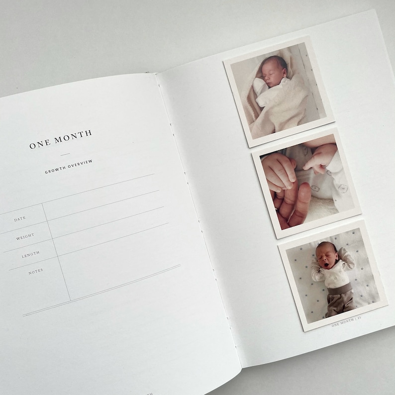 Baby Memory Book Keepsake Journal First Years Record Baby Book Luxury ...