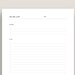 Minimalist to Do List Printable Minimal List Daily Goal Template to Do ...