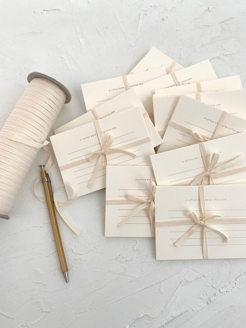 Minimal Keepsake Cards Lunchbox Note Card Letter Writing Child First ...