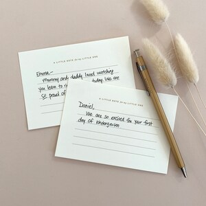 Minimal Keepsake Cards Lunchbox Note Card Letter Writing Child First ...