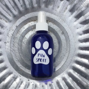 Dog Spray Label, Pet Spray Label, Custom Spray Bottle Label, Essential ...