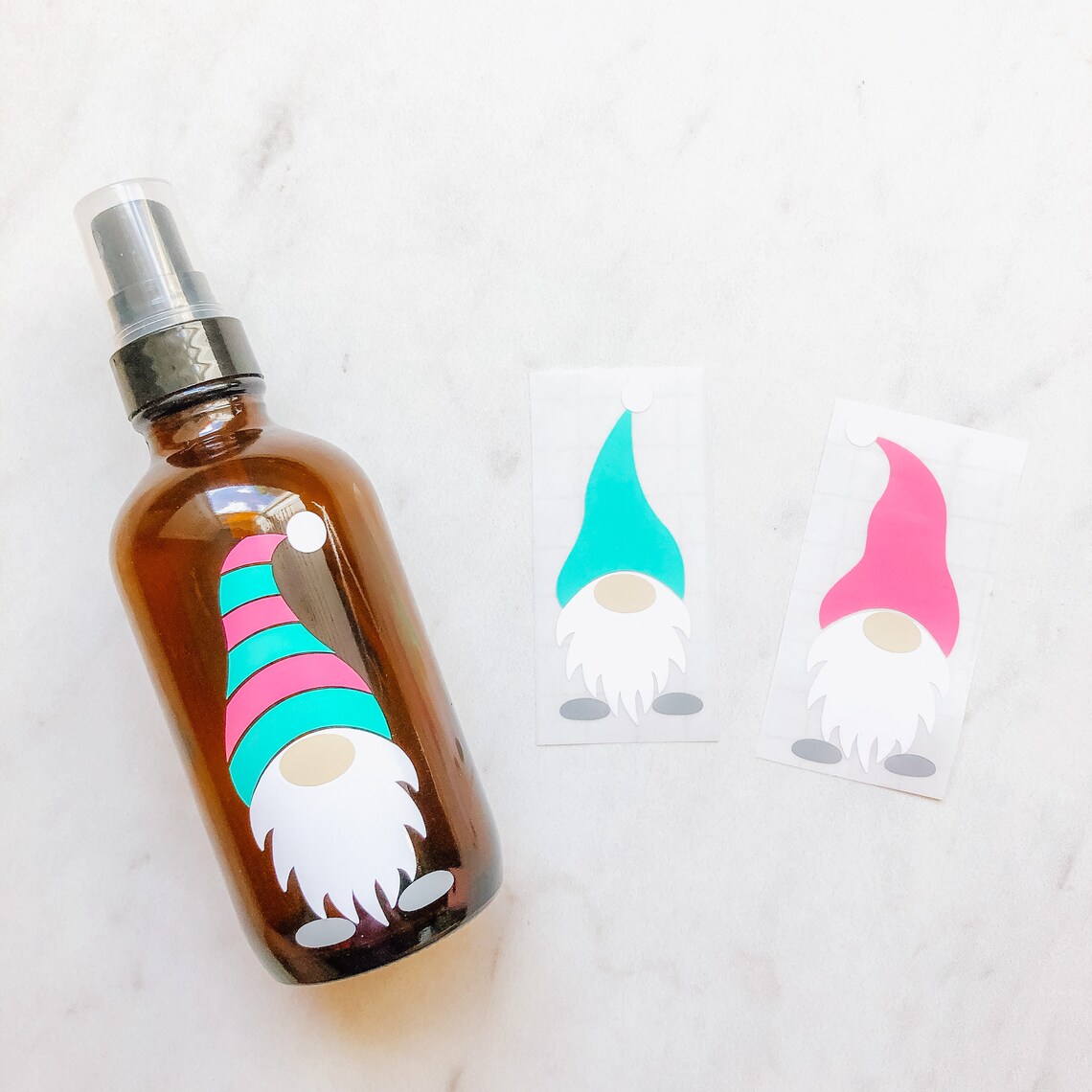 Gnome Essential Oil Label, Essential Oil Labels, Christmas Essential ...