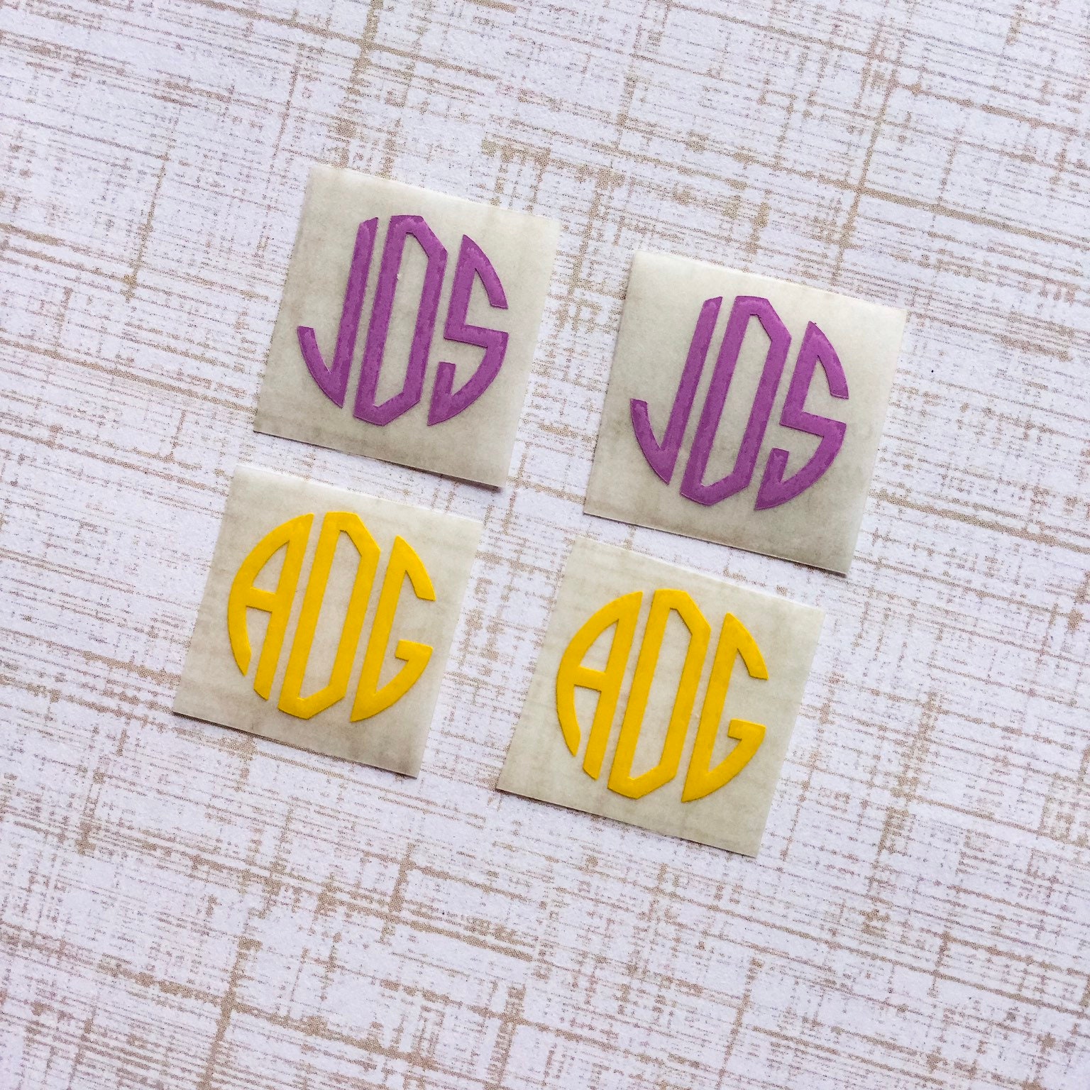 Monogram Phone Charger Label Monogram Phone Charger Decal - Etsy