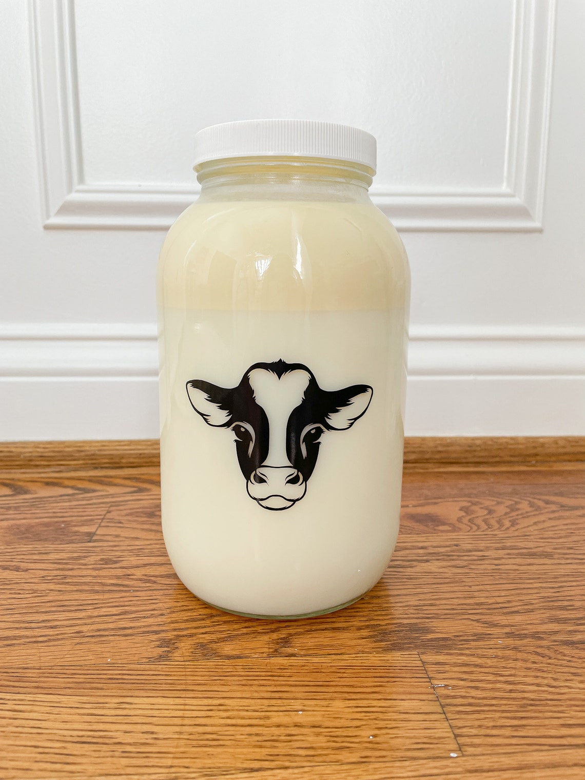 Cow Decal Cow Sticker Cow Label Raw Milk Decals Raw Milk | Etsy