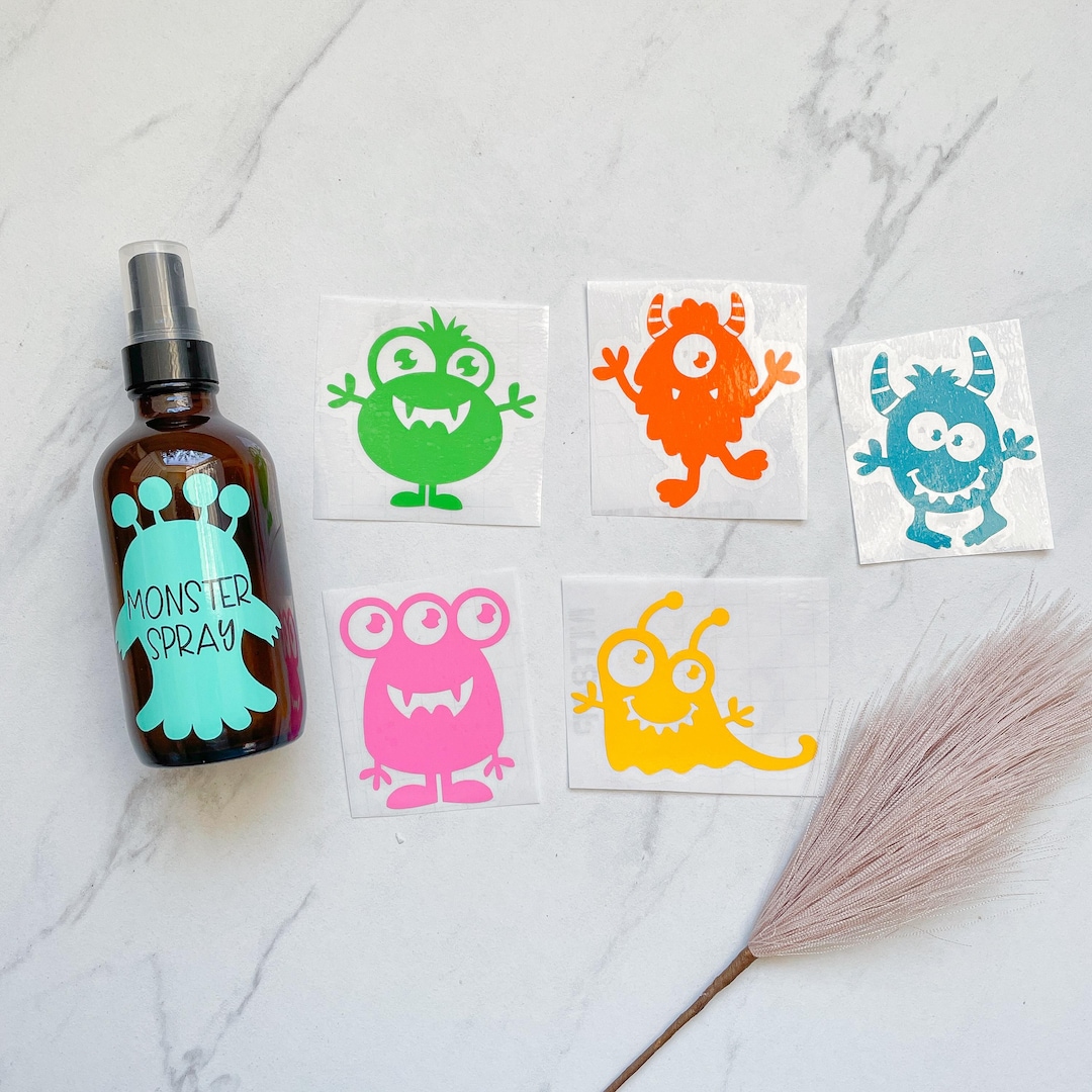 Monster Spray Label, Essential Oil Labels, No More Monsters Label, 2 Oz ...