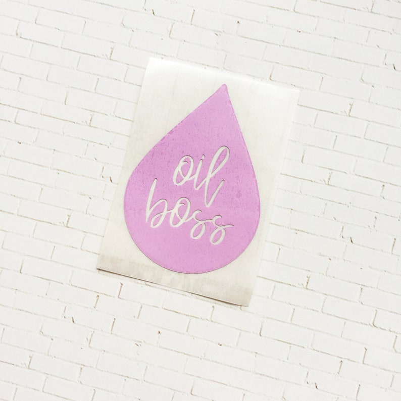 Oil Drop Decal Essential Oil Labels Rank Advancement Decal - Etsy