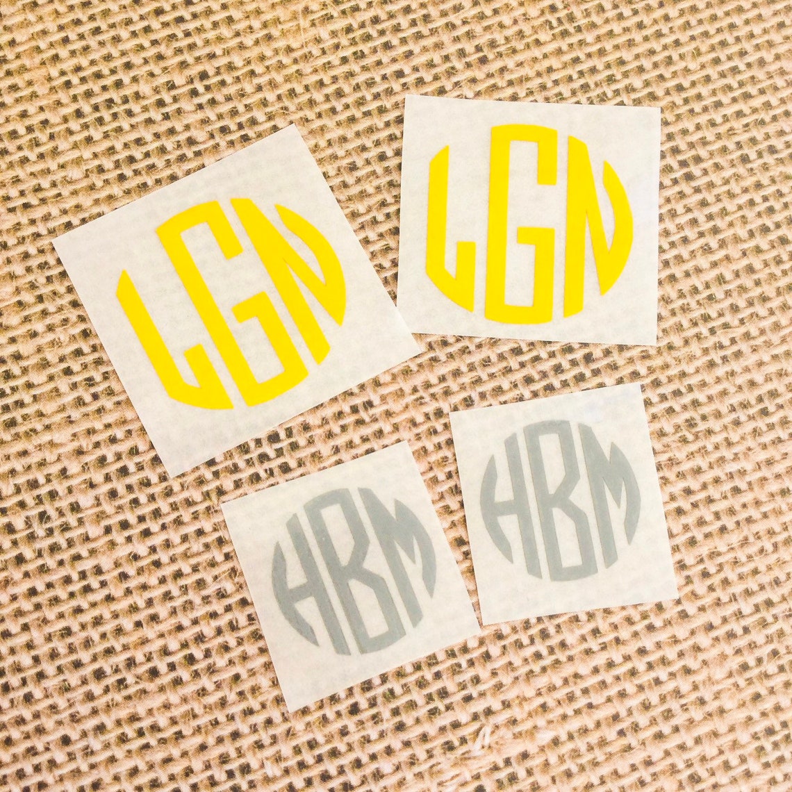 Monogram Phone Charger Label Monogram Phone Charger Decal - Etsy