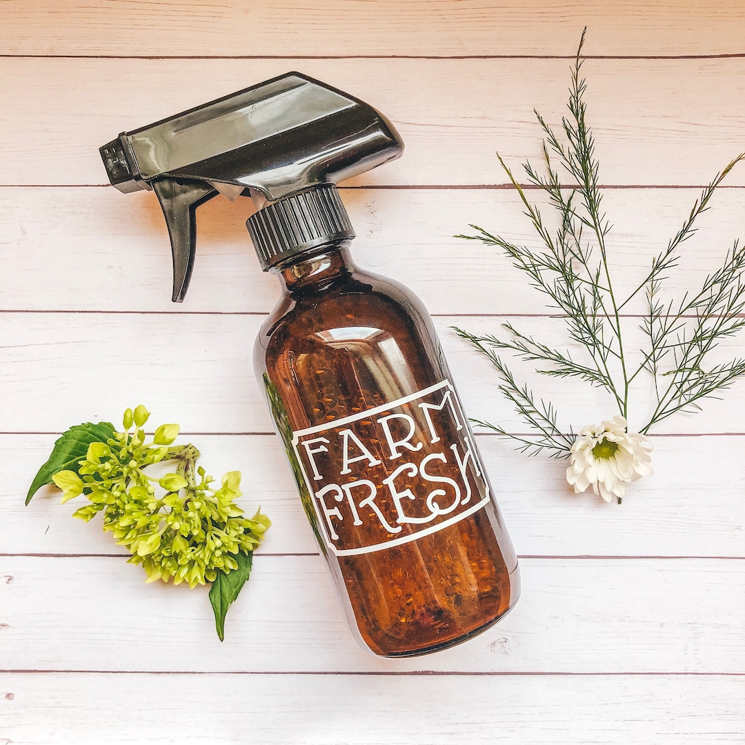 Farmhouse Spray Bottle Label, Farm Fresh, Spray Bottle Labels, Farm ...