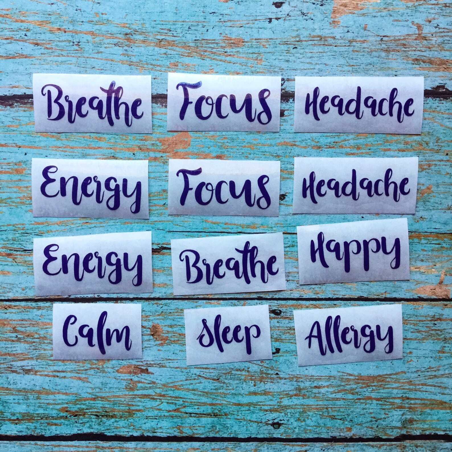 Blank Inhaler Labels, Essential Oil Inhaler Labels, Essential Oil ...