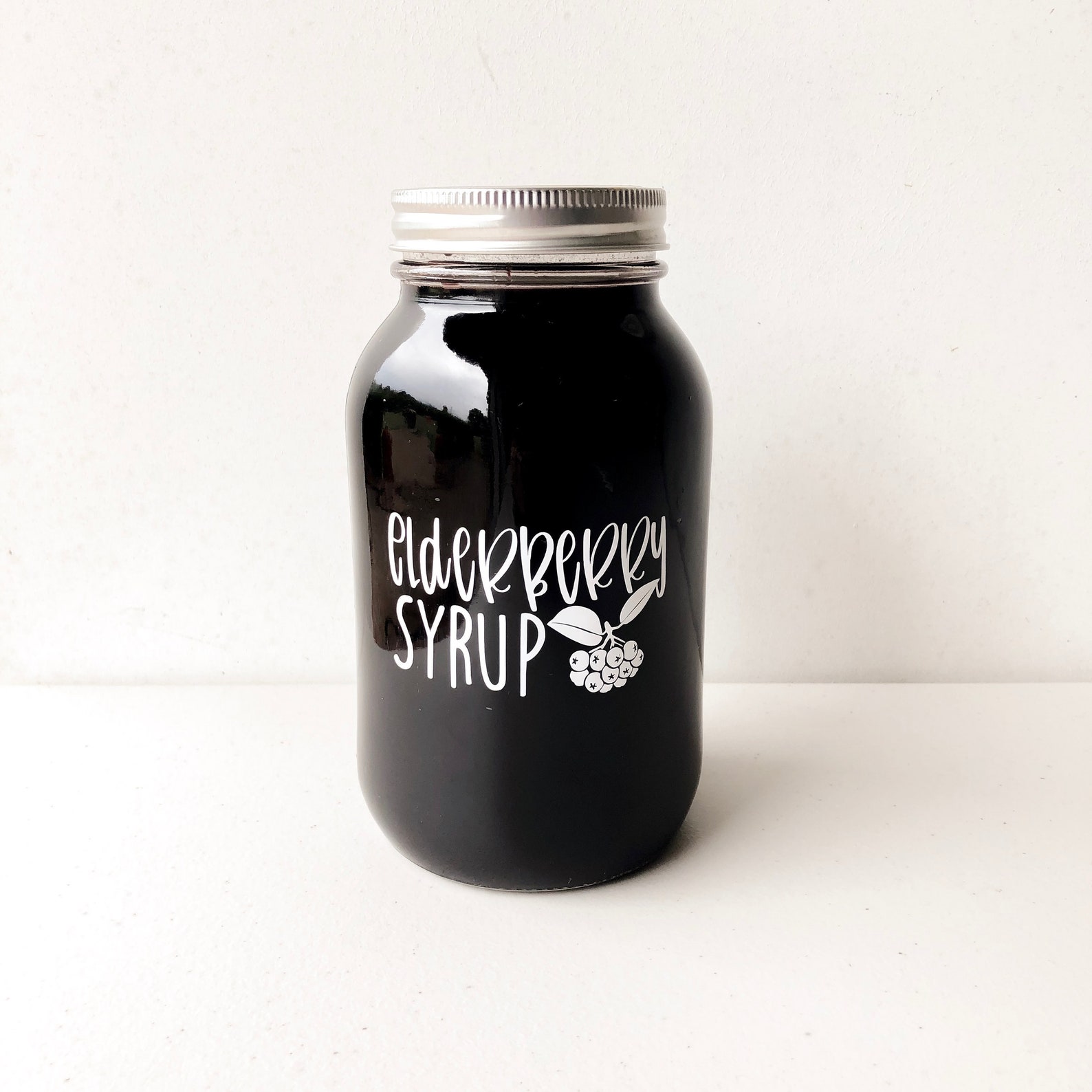 Elderberry Syrup Label, Elderberry Syrup, Elderberry Syrup Labels ...