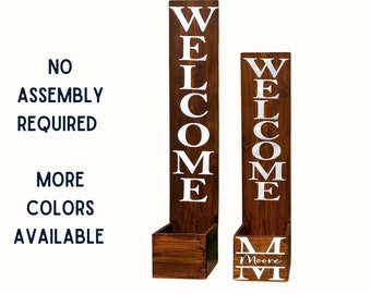 Welcome Sign Box | Etsy