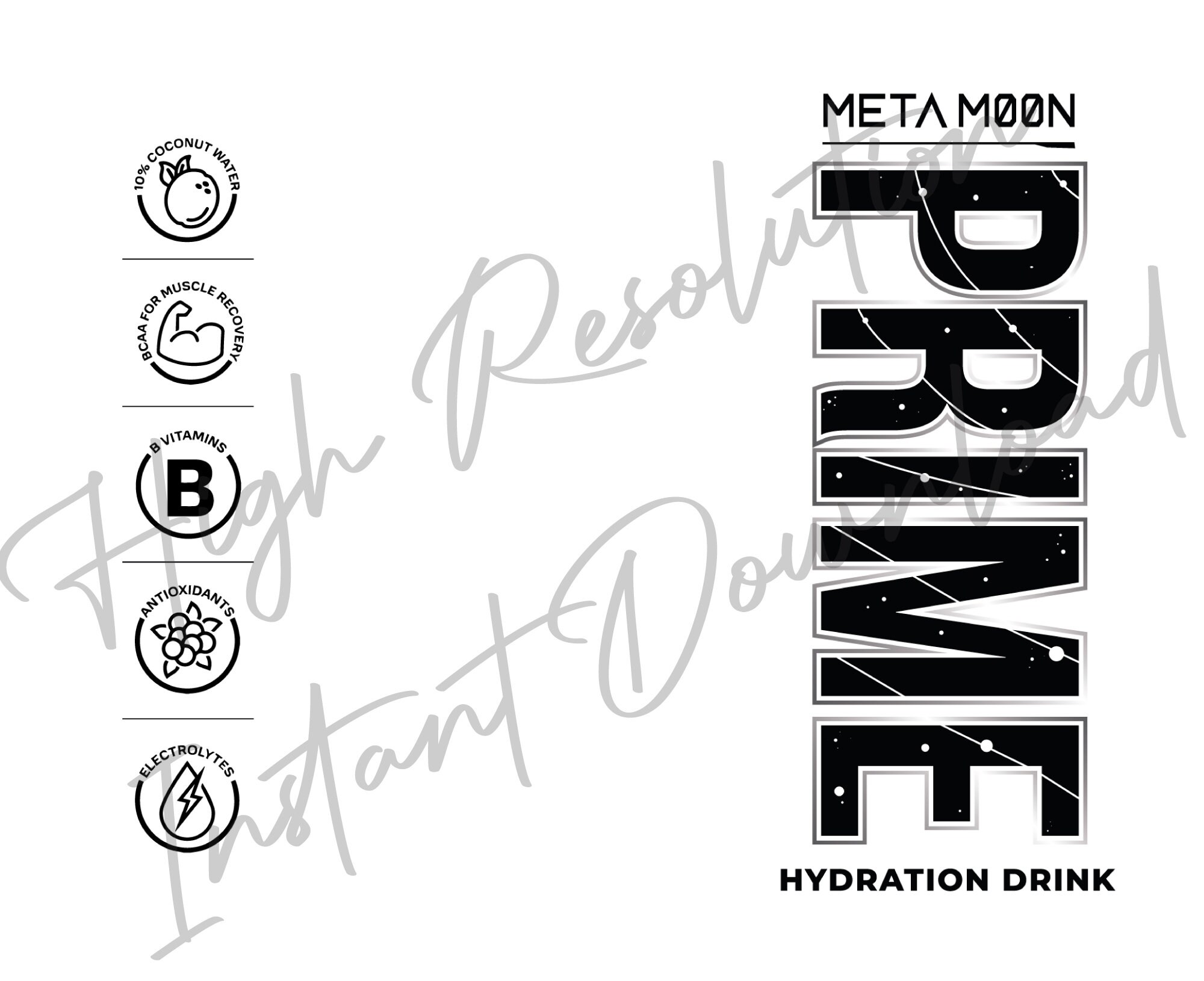 Prime Prime Drink Prime Vector Prime SVG Prime - Etsy UK