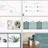 Minimal Blue Business Powerpoint Template - Etsy