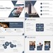 Minimal Blue Business Powerpoint Template - Etsy