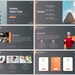 Creative Gradient Business Report Powerpoint Template03 - Etsy