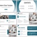 Minimal Modern Clean Report Powerpoint Template - Etsy
