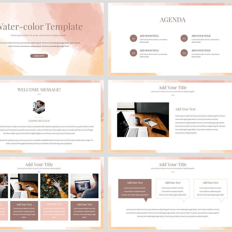 Powerpoint Template - Etsy