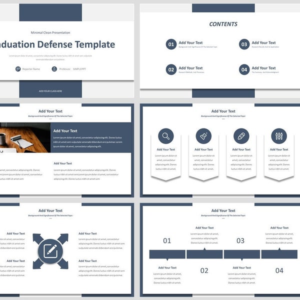 Defense Powerpoint Template - Etsy