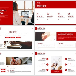 Minimal Modern Clean Business Powerpoint Template - Etsy