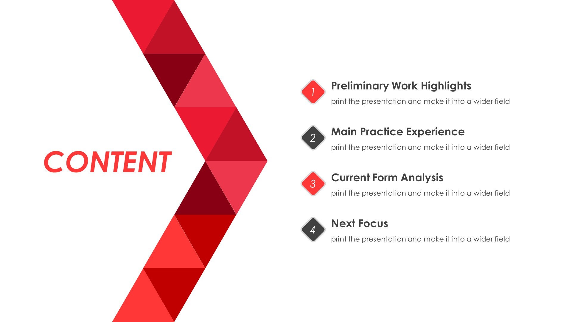 Red Minimal Business Report Template - Etsy