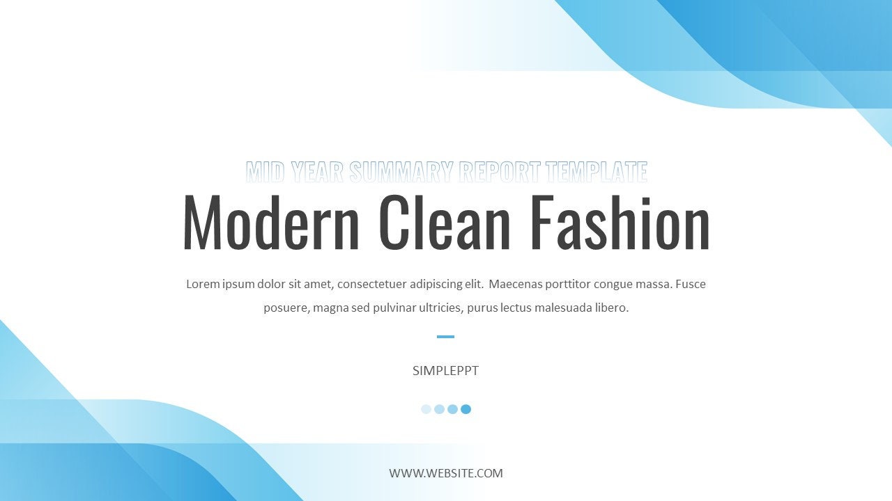 Minimal Modern Clean Business Powerpoint Template - Etsy