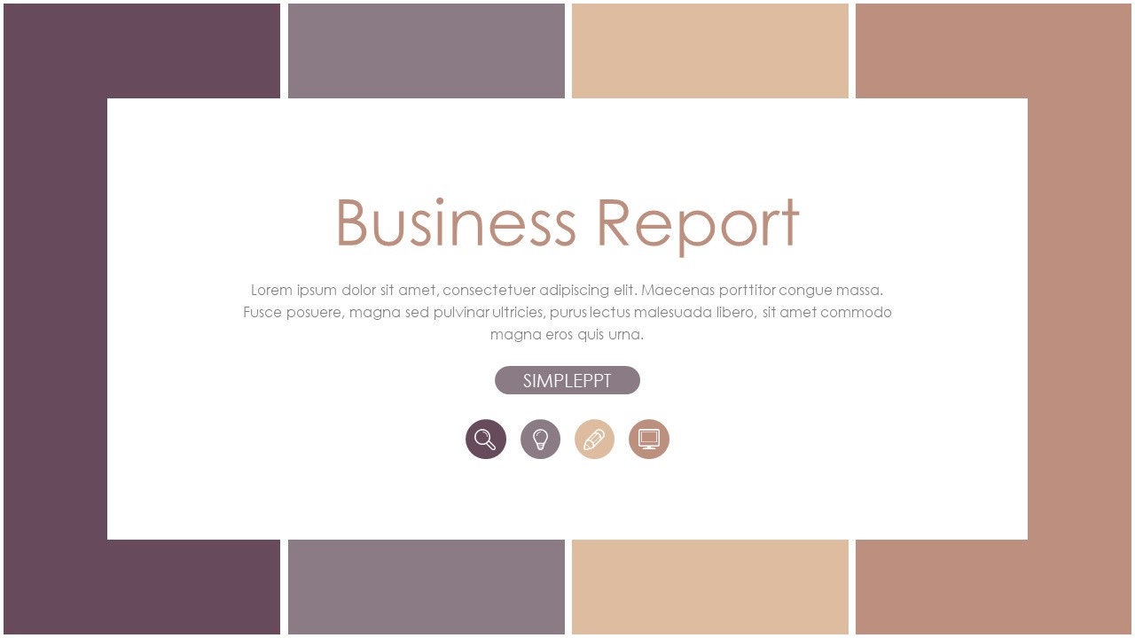 Minimal Work Summary Powerpoint Template - Etsy