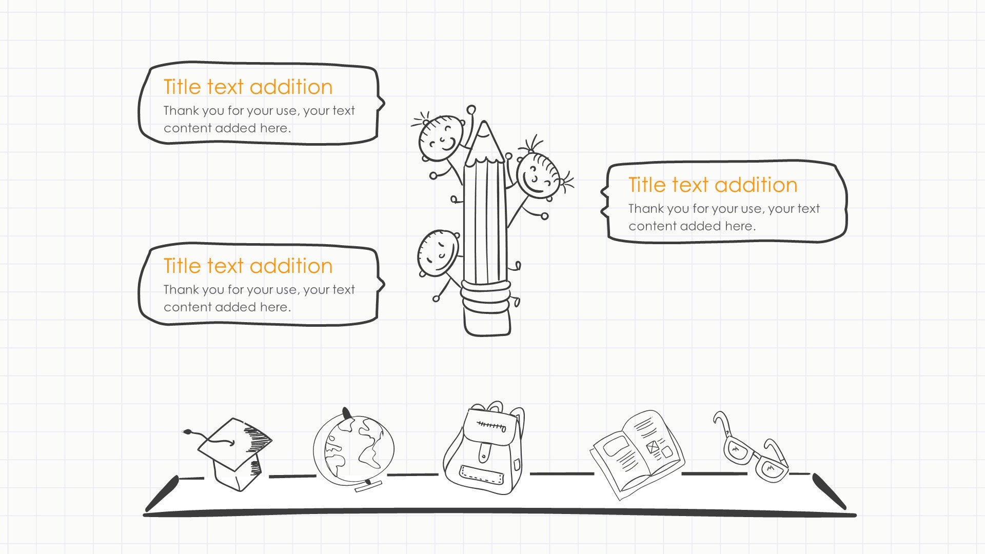 Handdraw Style School Report Powerpoint Template02 - Etsy