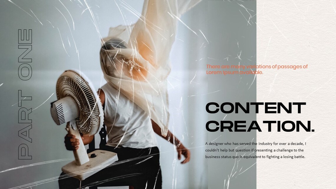 Minimal Fashion Magazine Style Report Powerpoint Template - Etsy