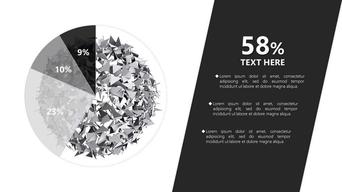 3D Broken Technology Powerpoint Template | Etsy