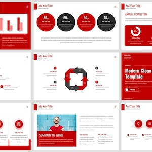 Minimal Modern Clean Business Powerpoint Template - Etsy