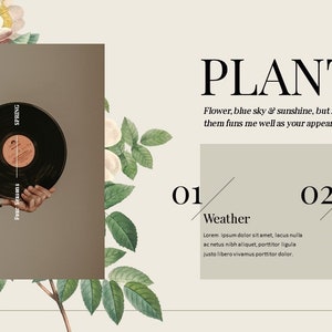 Minimal Green Spring Report Powerpoint Template - Etsy Canada