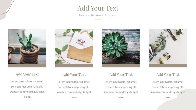 Minimal Modern Clean Style Powerpoint Template - Etsy