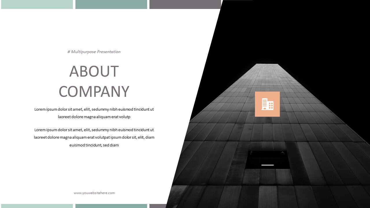 Minimal Work Summary Powerpoint Template - Etsy