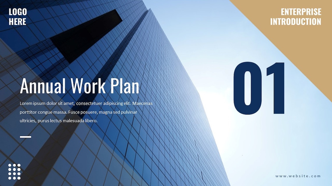 Minimal Modern Clean Business Powerpoint Template - Etsy