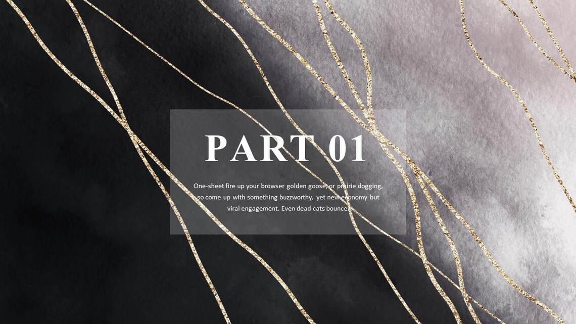 Minimal Marble Magazine Style Business Powerpoint Template | Etsy