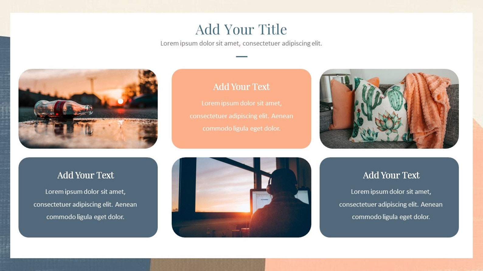Minimal Magazine Style Report Powerpoint Template - Etsy