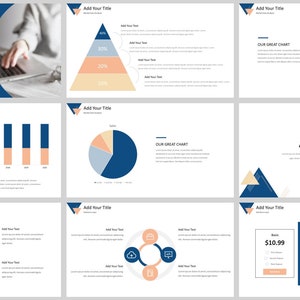 Minimal Modern Clean Powerpoint Template - Etsy