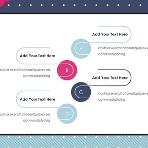 Memphis Style Minimal Powerpoint Template - Etsy