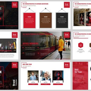 Brand Promotion Plan Powerpoint Template - Etsy