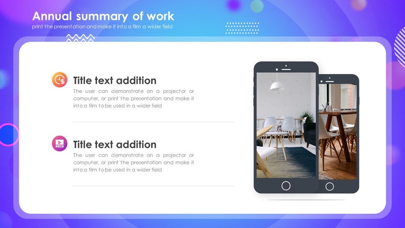 Creative Gradient Business Report Powerpoint Template - Etsy