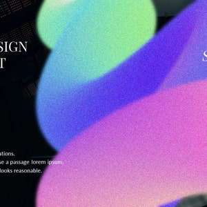 Gradient Fashion Clean Report Powerpoint Template - Etsy