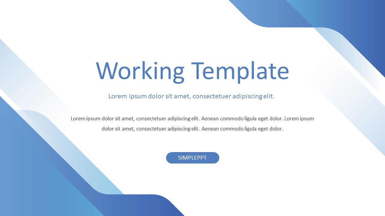 Minimal Work Summary Plan Powerpoint Template - Etsy