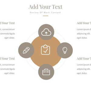 Minimal Modern Clean Style Powerpoint Template - Etsy