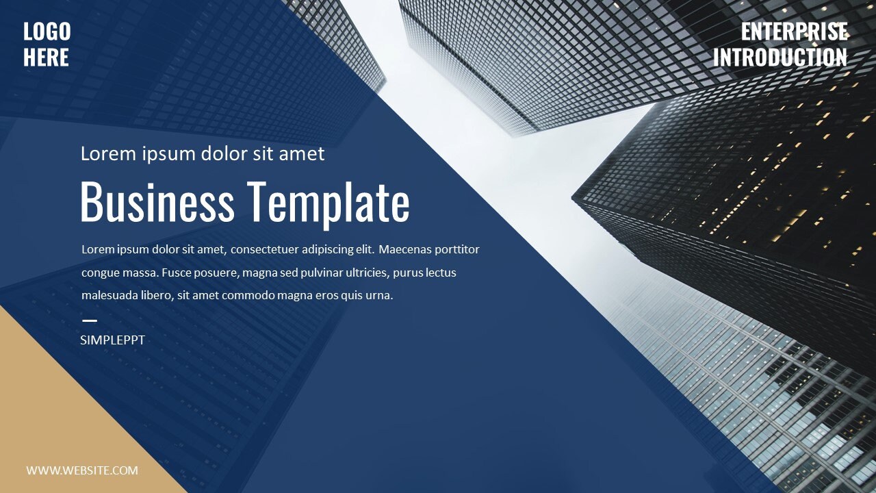 Minimal Modern Clean Business Powerpoint Template - Etsy